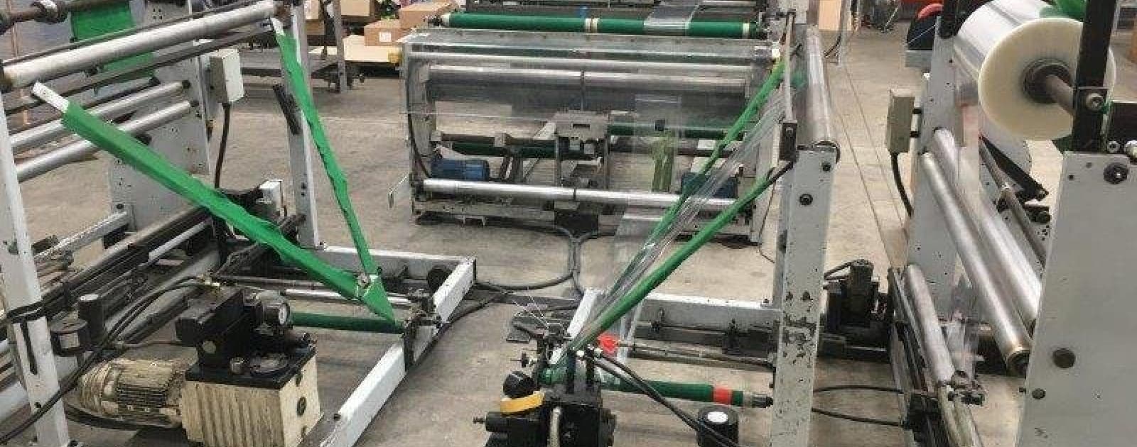 Used FMC sideseal bagmaking machine for sale B17018