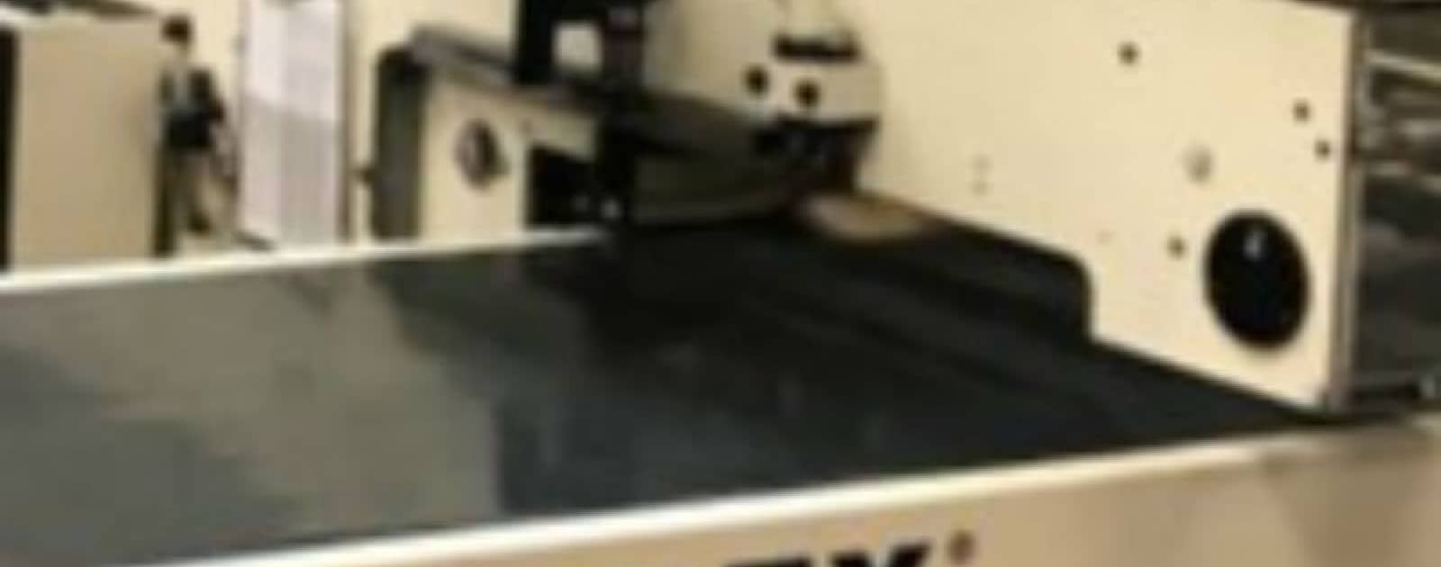 Used W&H Polyrex loophandle bagmaking machine for sale B20004