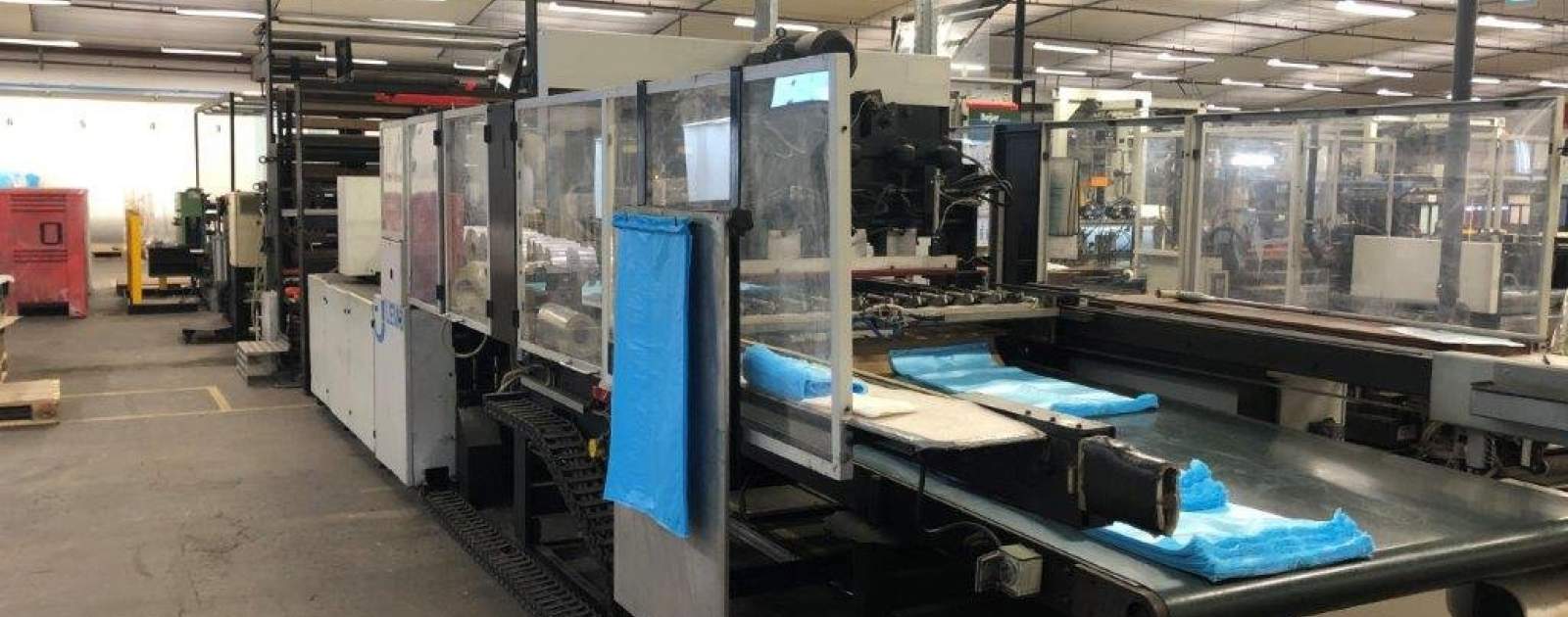 Used Lemo bottomseal bagmaking machine for sale