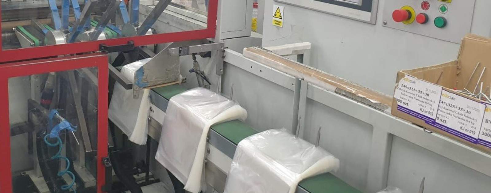 Used H&S 5750W wicket bagmaking machine for sale B21001