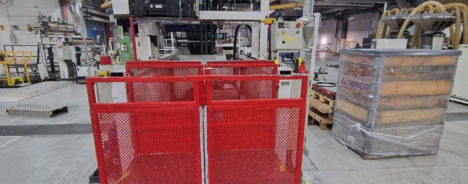 Used Lemo Intermat wicket bagmaking machine for sale B23014