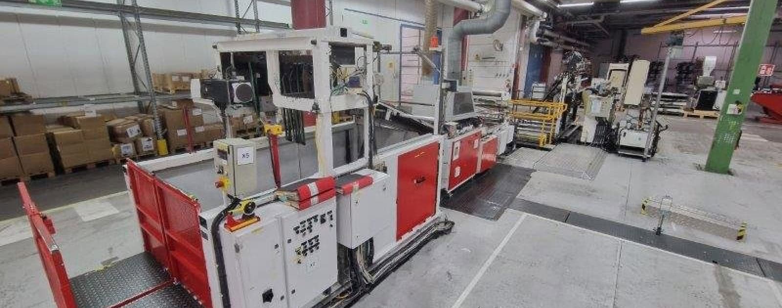 Used FMC sideseal bagmaking machine for sale B24013