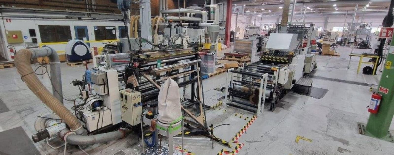 Máquina de fazer sacos com selo lateral FMC para venda