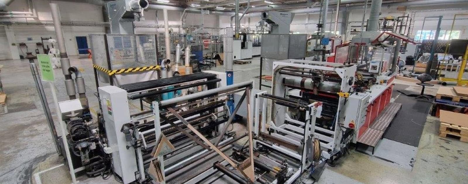 H&S 4750W wicket bagmaking machine B24016