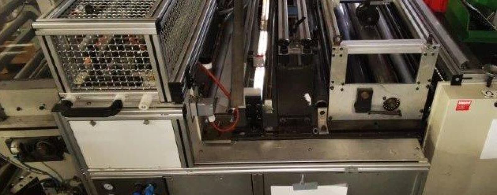 Used Stiegler/RHS U1100 sideseal bagmaking machine for sale