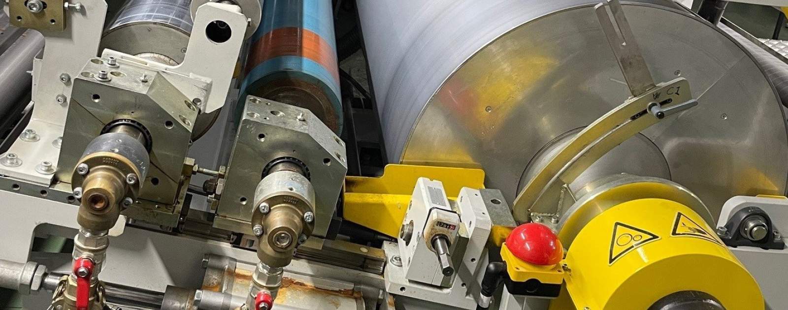 Used SML extrusion coating laminating line for sale