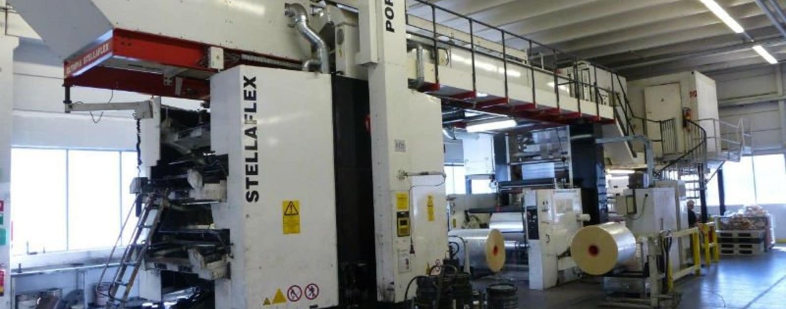 Used W&H Stellaflex CI flexographic printer for sale F16007