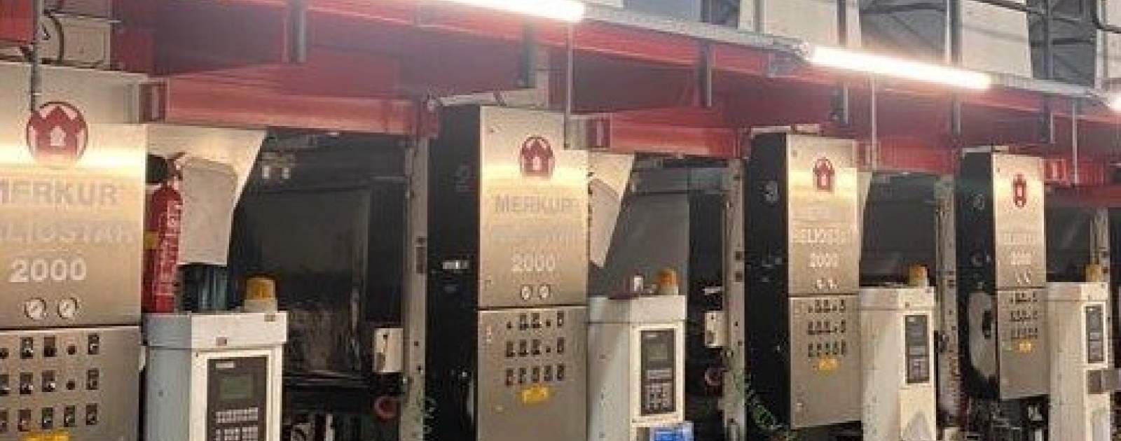 Used W&H Heliostar rotogravure printing press for sale G23006