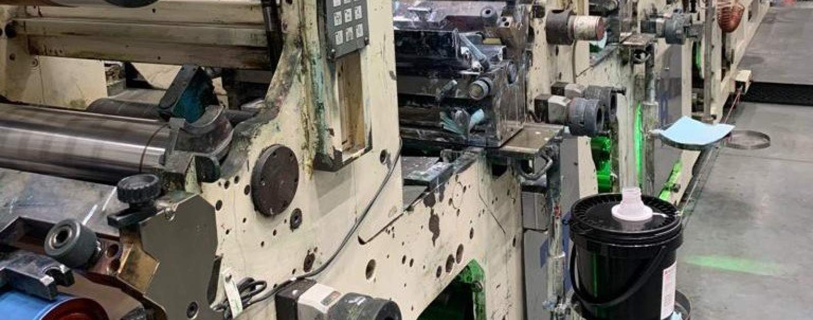 Used Omet Varyflex narrow web flexo printer for sale N23001