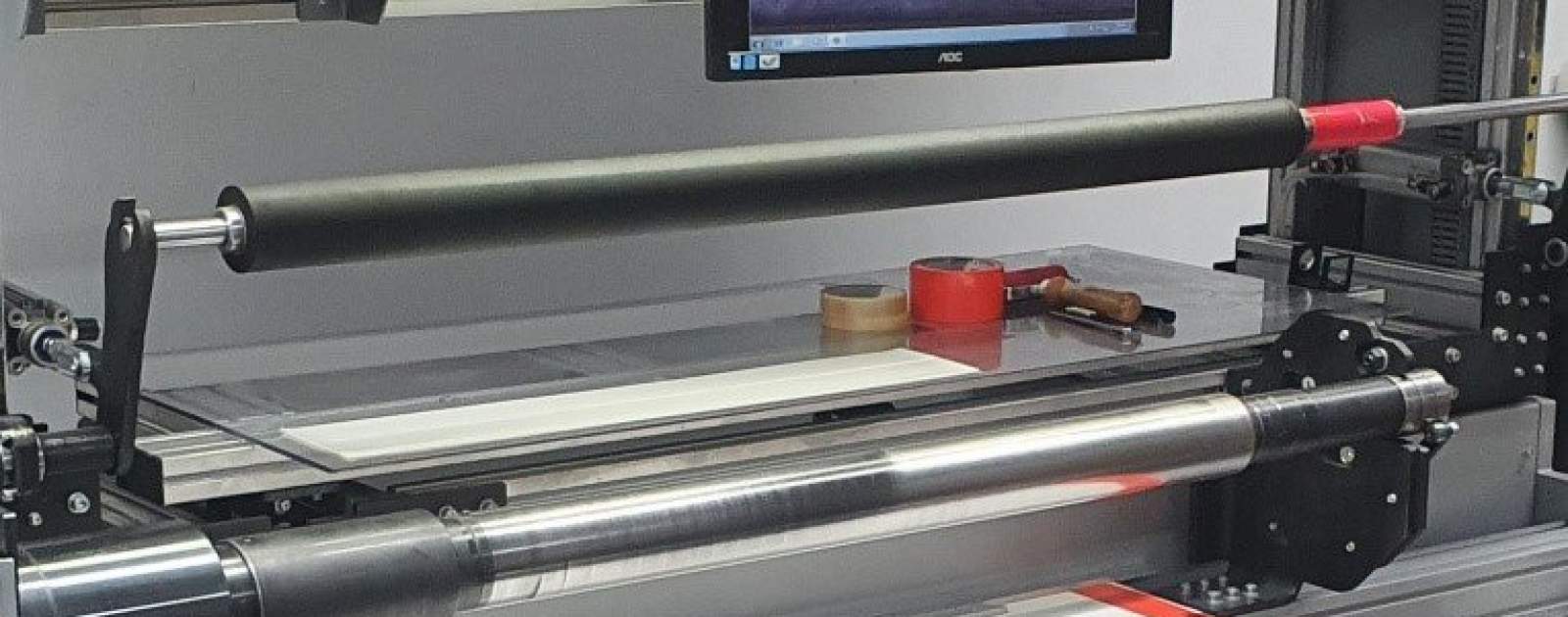 Used Systec Vision Plus flexo plate mounter for sale