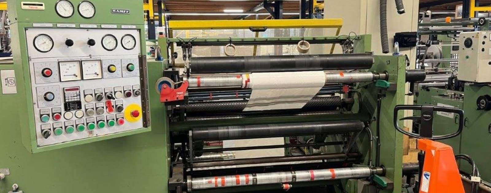 Used Kampf KS106 slitter rewinder for sale
