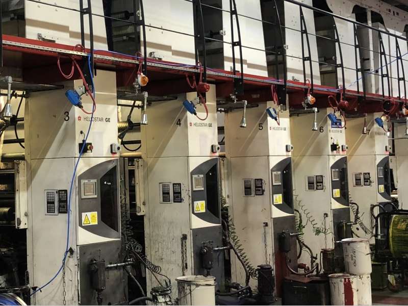 List of sold machines by Galred in the past years